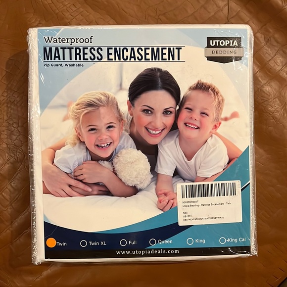 Utopia | Bedding | Utopia Bedding Ub21 Twin Bed Bug Proof Waterproof Mattress Encasement New ...